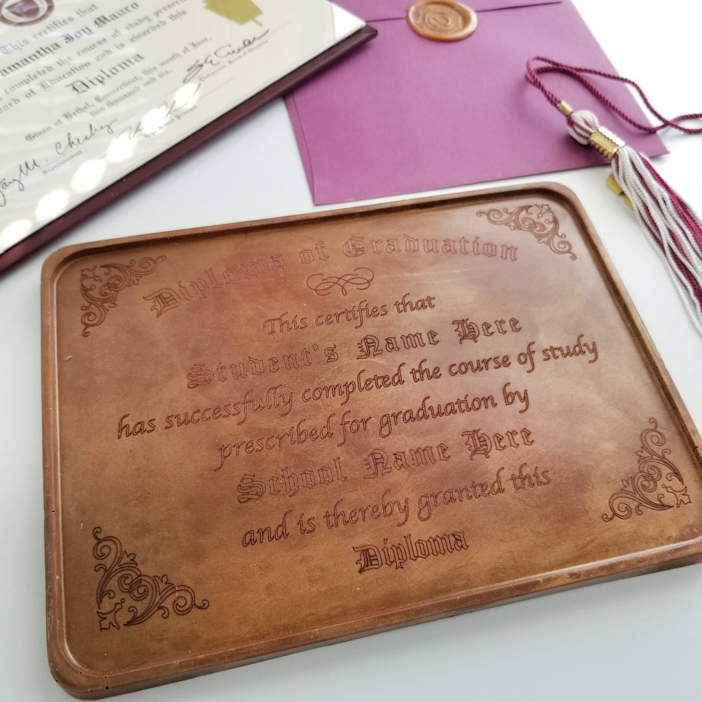 Personalized Diploma of Graduation – Noteworthy Chocolates