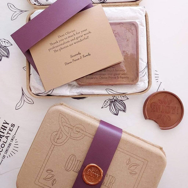 Thank You Personalized Chocolate Note – Noteworthy Chocolates